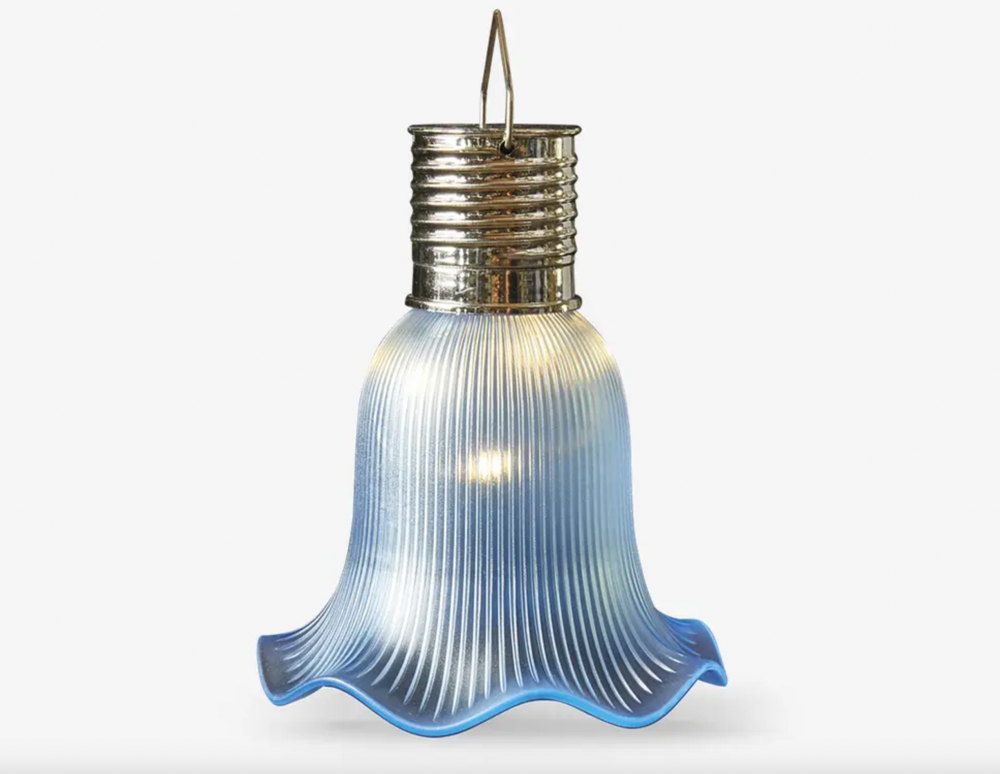 Pendel flower med solceller - Mörkblå – Dekorativ spiral – VIAMAJA.SE